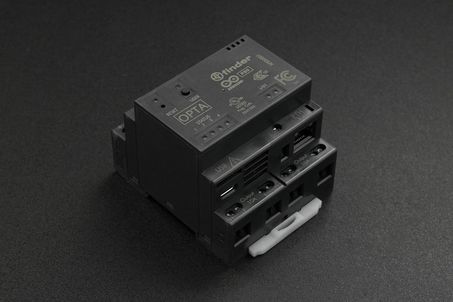 DFR1058, Arduino Opta RS485 Micro PLC, Ethernet and USB-C ports, RS485