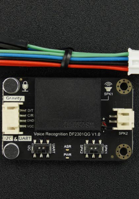 SEN0539-EN, Offline Language Learning Voice Recognition Sensor, I2C ...