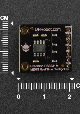 DFR0641, MEMS Precise RTC DS3231M, High Anti-Vibration, 5ppm Accuracy