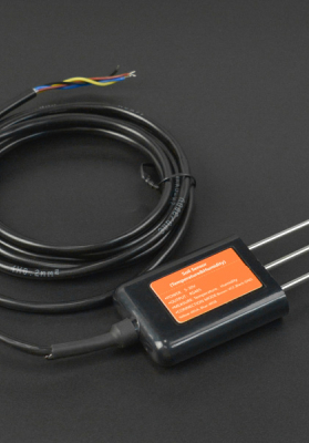 SEN0600, Soil Temperature and Moisture Sensor RS485 MODBUS RTU, IP68, 5 ...