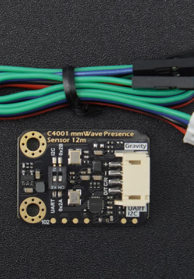 SEN0610, Human Presence Detection Sensor C4001, 24GHz mmWave, 12 Meters ...