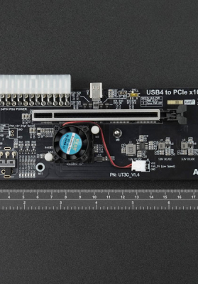 DFR1168, Graphics Card Adapter USB4 to PCIe 4.0 x16, Thunderbolt 4 eGPU ...