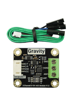 Gravity: 0-10V 15-Bit Dual-Channel High-Precision ADC Module for ...