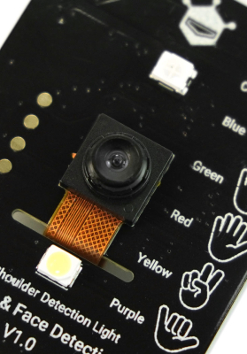 Gravity: Offline Edge AI Gesture & Face Detection Sensor – 5 Gestures, 10 Faces, 3m (Arduino ...