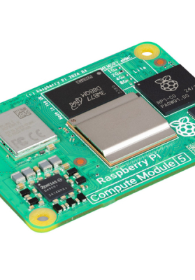 Raspberry Pi Compute Module 5 (4GB RAM, 32GB eMMC, 2.4 / 5.0 GHz ...